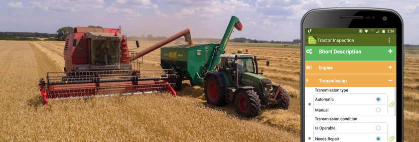 Perform Tractor Inspections with the Kizeo Forms application!